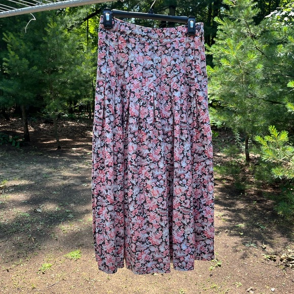 Laura Ashley | Skirts | 9s Laura Ashley Pleated Skirt | Poshmark